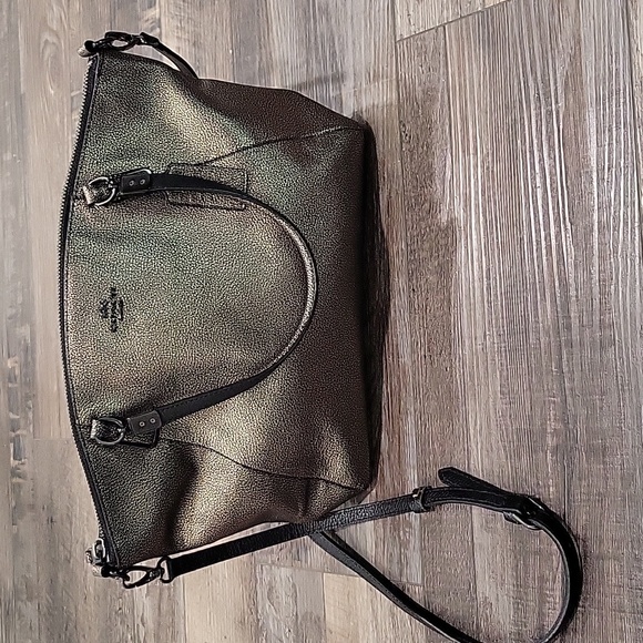Coach | Bags | Coach Metalic Gold Shoulderhandbag | Poshmark